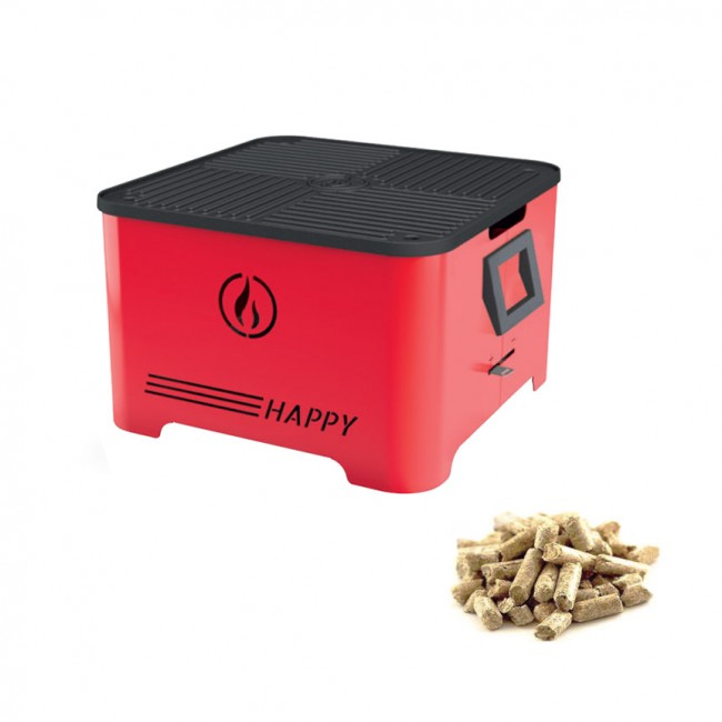 HAPPY Grill mit Pelletbrenner Wintersale % statt 259 € nur 199