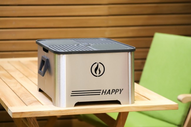HAPPY Grill mit Pelletbrenner großer